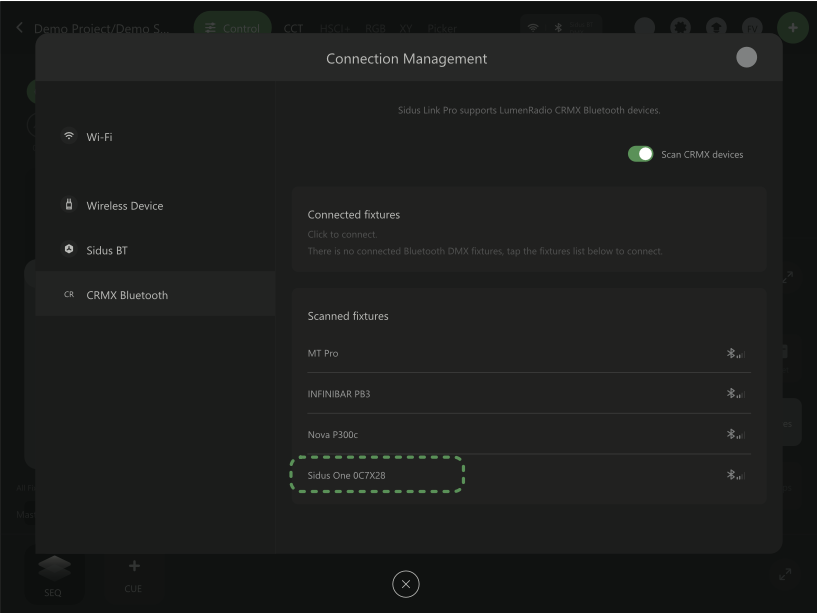 [Sidus One] Connecting to the Sidus One
